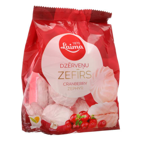 Zefīrs Laima dzērveņu 500g