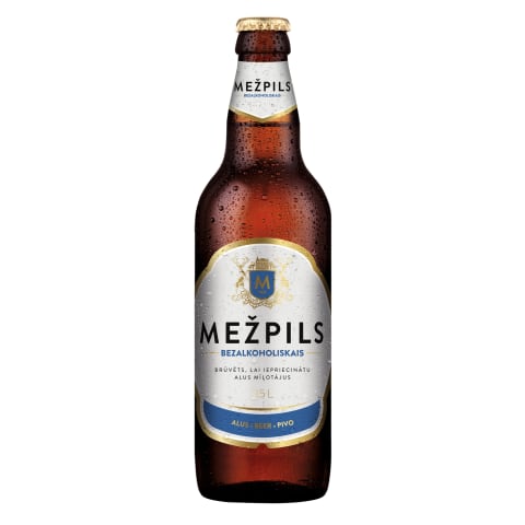 Alus Mežpils bezalkoholiskais 0,5l