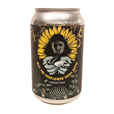 Õlu May the Sunflower Seeds Grow foreign stout Lehe 7%vol 0,33l purkÕlu ...