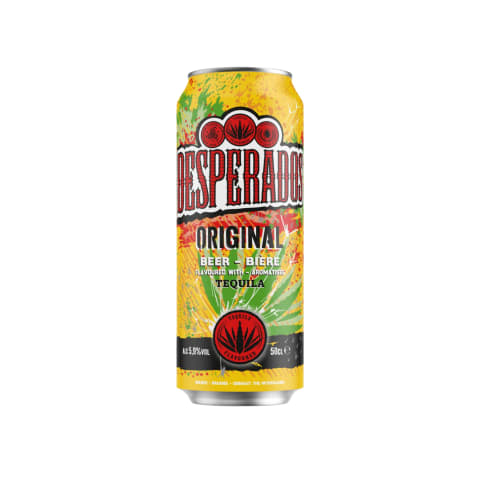 Aromat. alus DESPERADOS TEQUILA, 5,9 %, 0,5 l