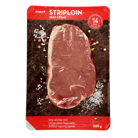Liellopa plānās filejas steiks Rimi 200g