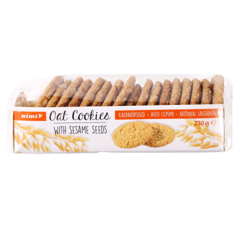 Auzu cepumi Rimi ar sezama sēklām 230g