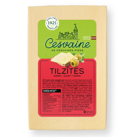 Siers Tilzītes Cesvaines Piens kg