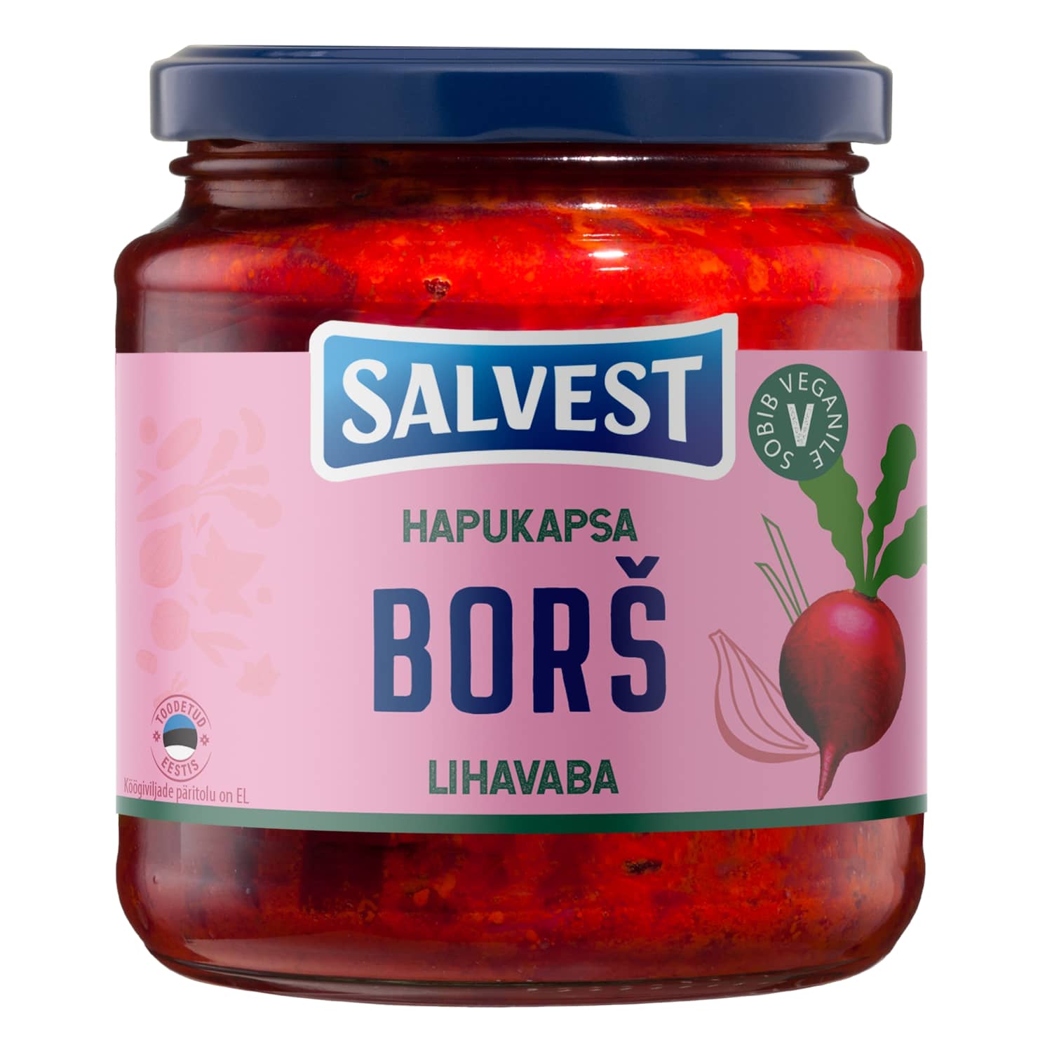 Hapukapsaborš lihata Salvest 530g