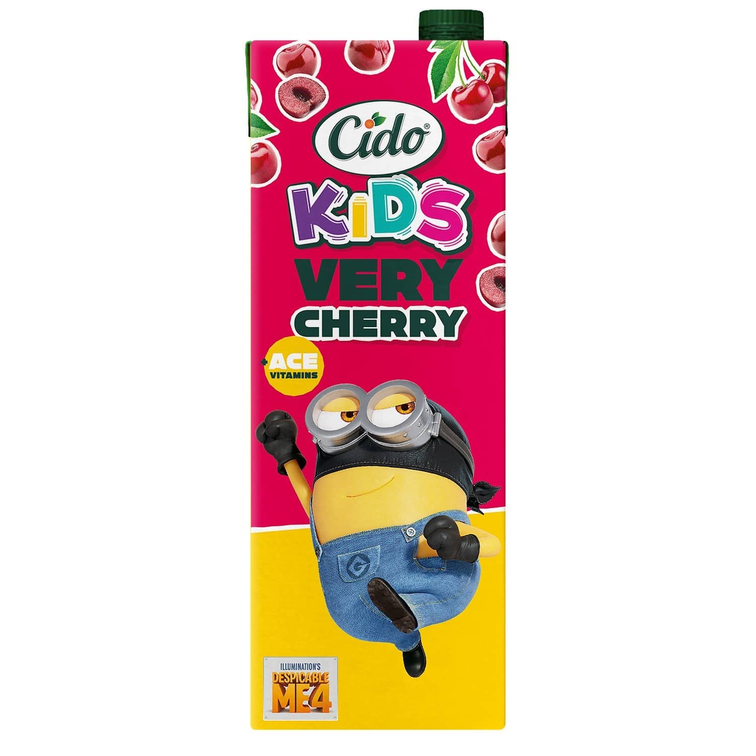 Gėrimas CIDO KIDS VERY CHERRY, 1,5 l