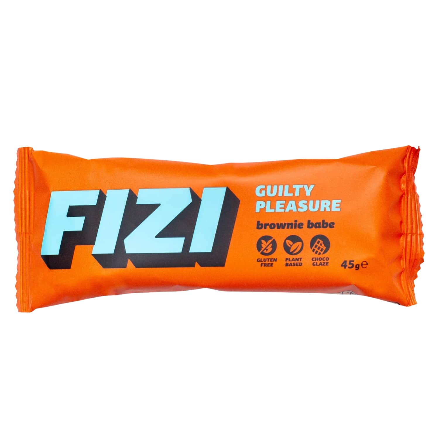 Batonėlis BROWNIE BABE FIZI su sald., 45 g