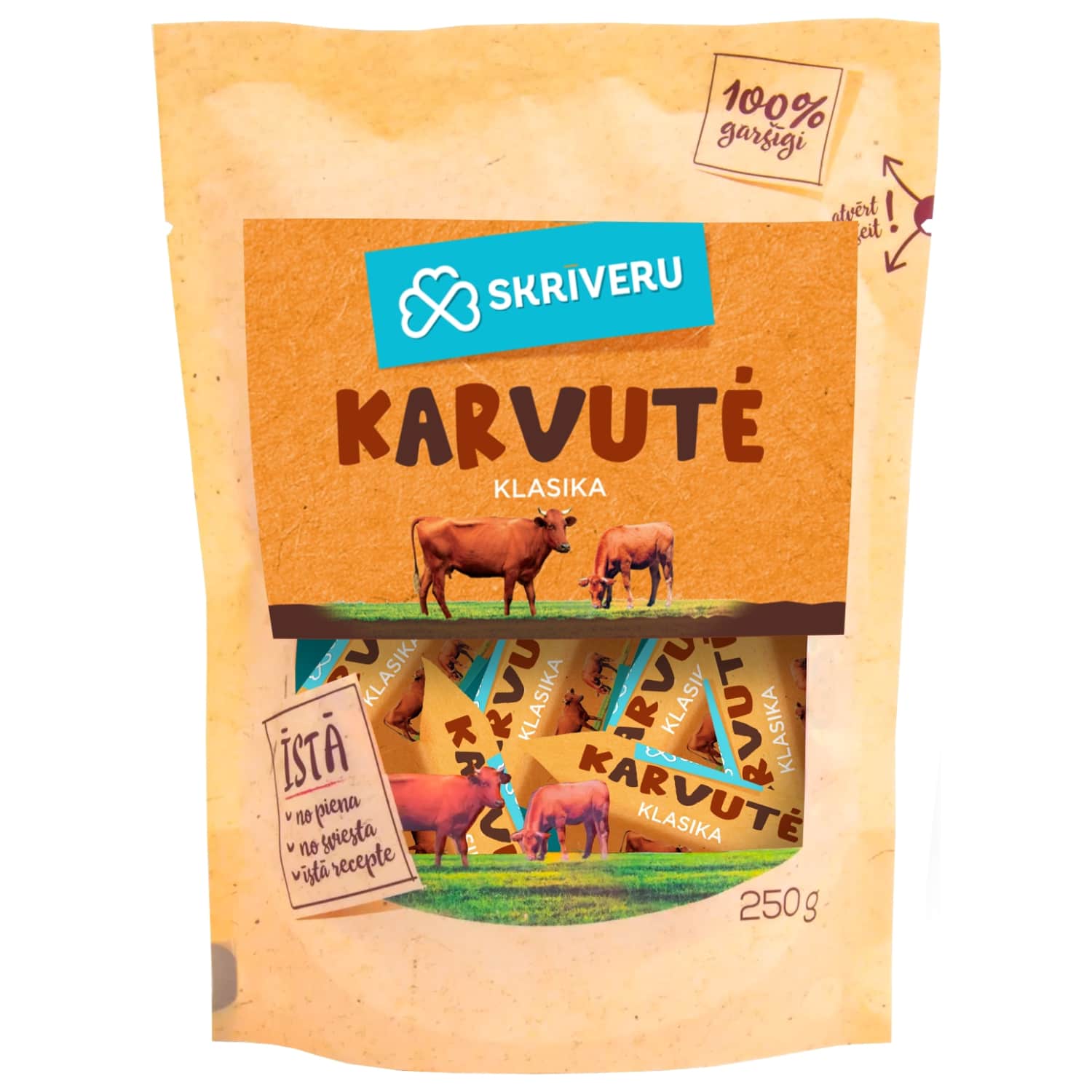 Saldainiai SKRIVERU GOTINA, 250 g