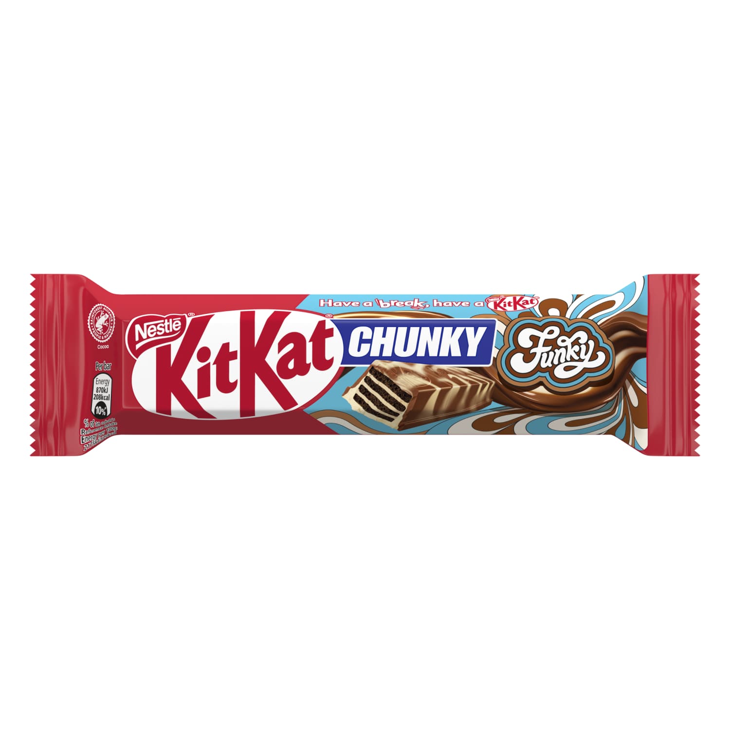 Batonėlis NESTLE KIT KAT CHUNKY FUNKY, 40 g