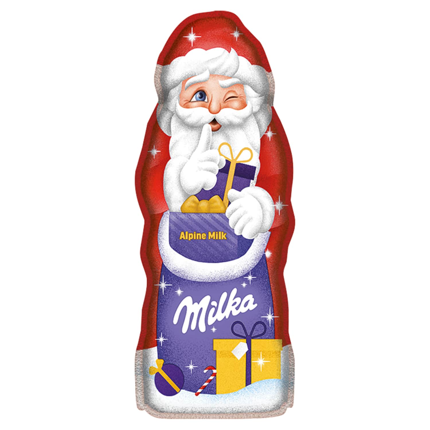 Piena šokolāde Milka Santa 90g
