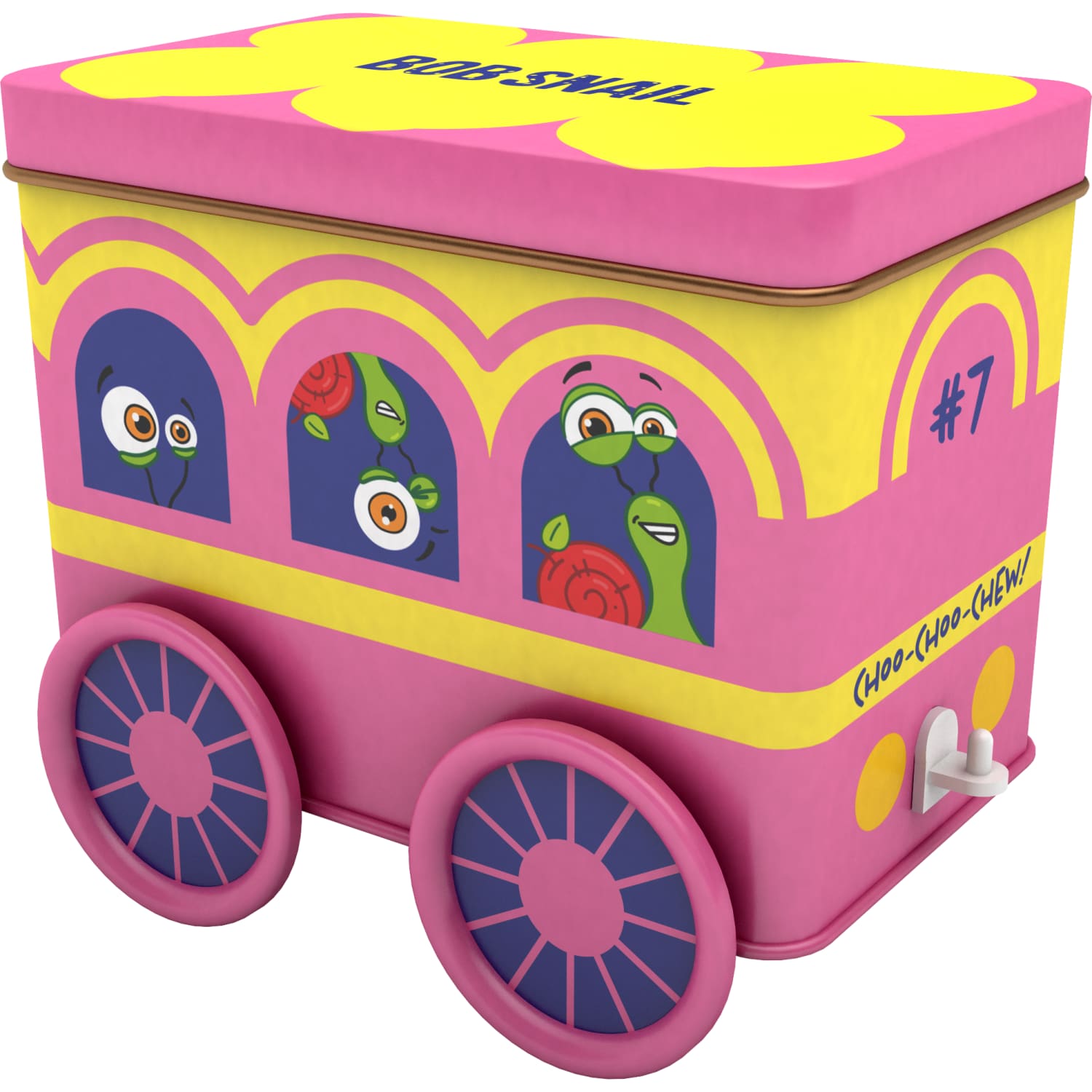 Vaisių užkandžiai BOB SNAIL SNACK TRACK, 107g