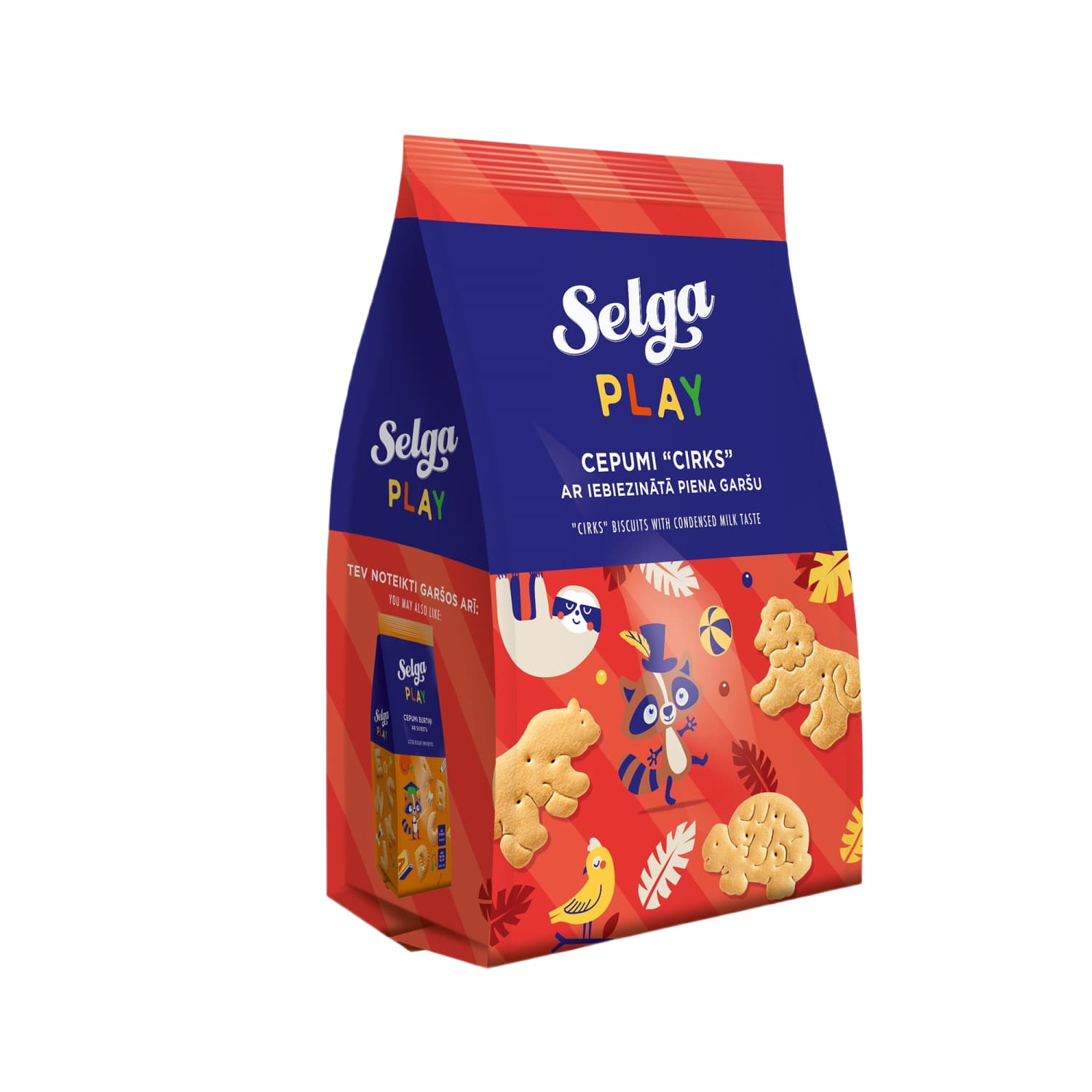 Sausainiai SELGA CIRKAS, 300 g