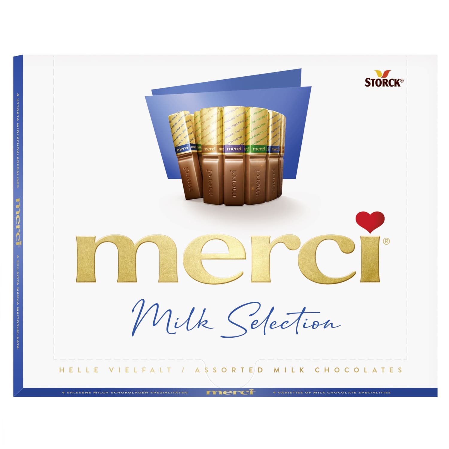 Šokolaadiassortii Merci Blue 250g