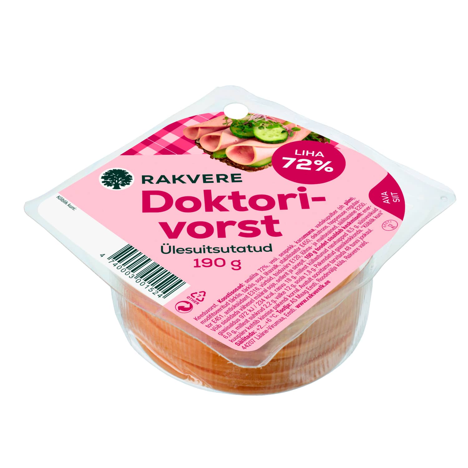 Vorst Doktor viilutatud Rakvere 190g