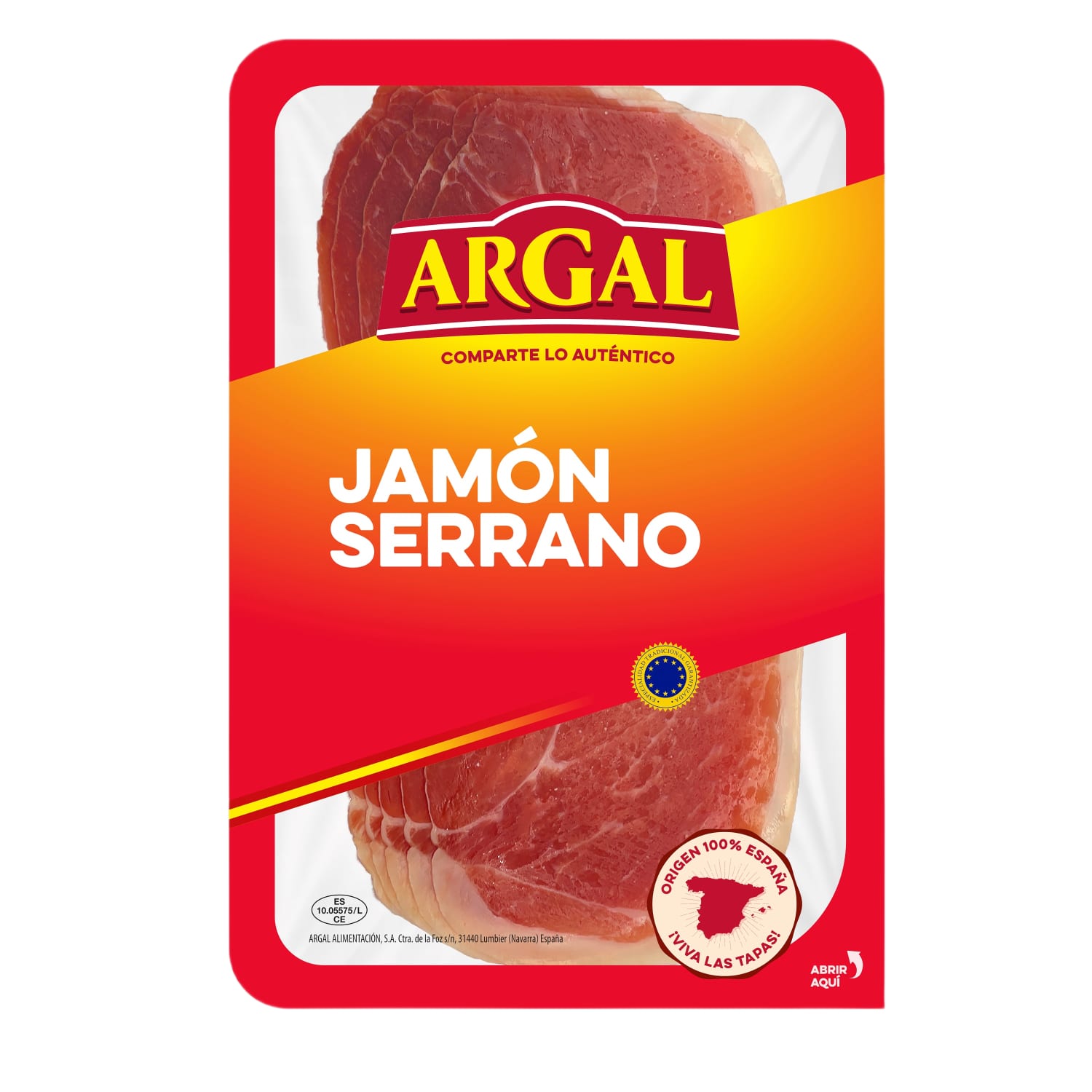 Vyt. ARGAL SERRANO kumpis, pjaustytas, 250 g