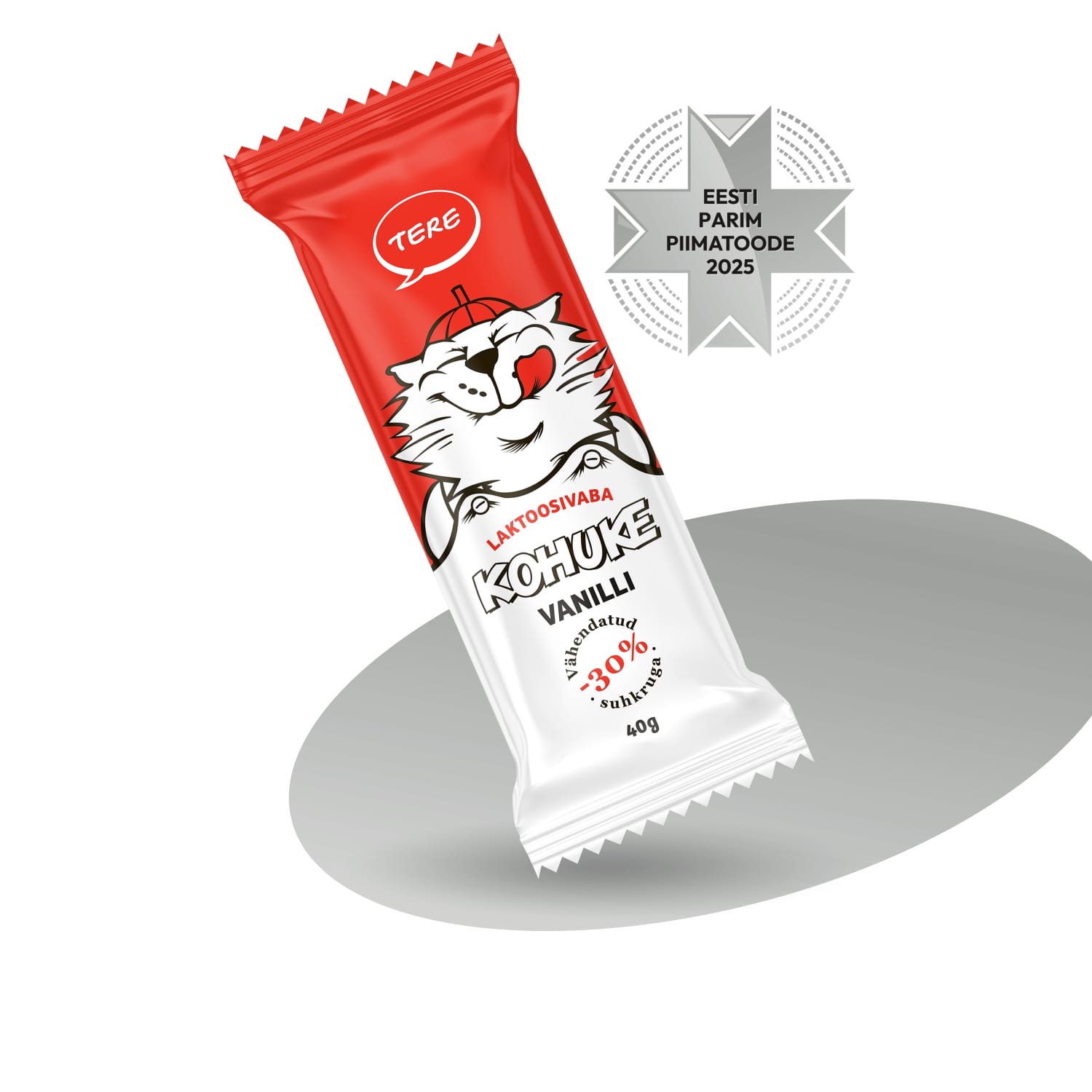 Kohuke vanilli laktoosivaba Tere 40g