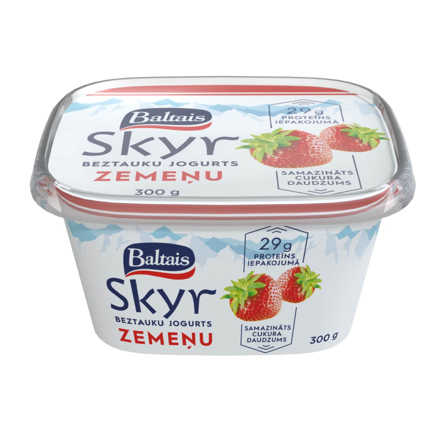 Jogurts Baltais Skyr zemeņu 300g