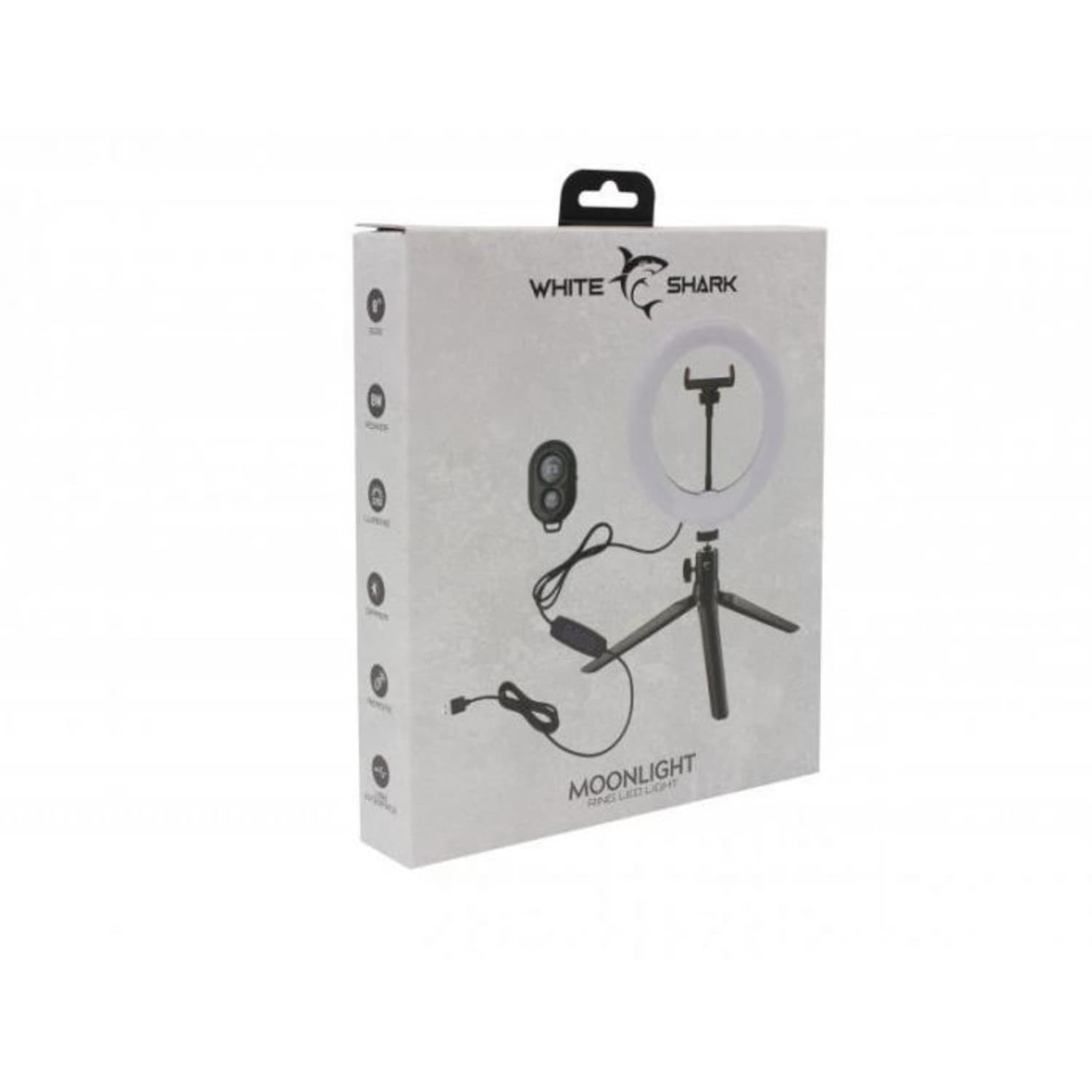 LED gredz. gaisma White Shark RL-08 AW25