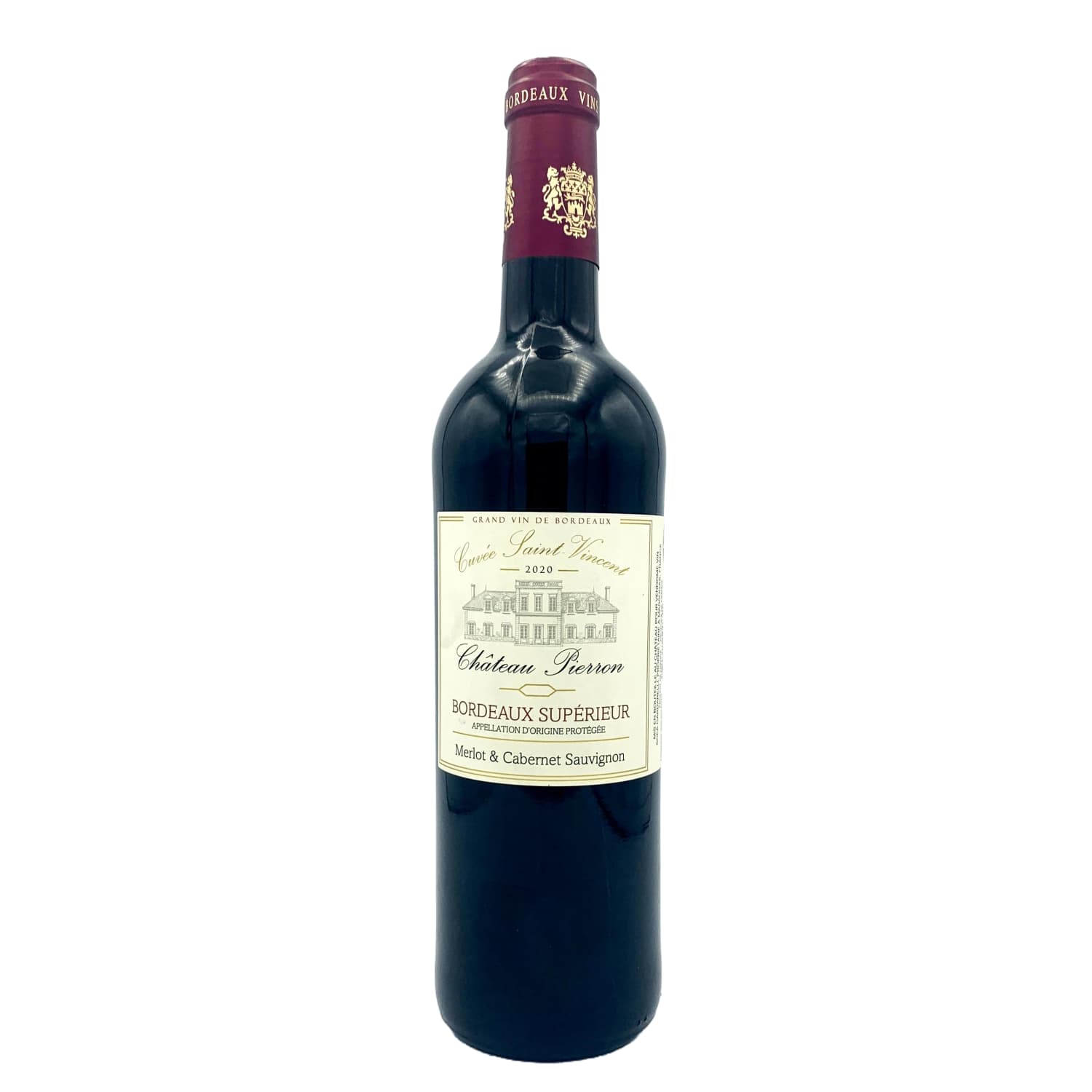 Kpn. vein Chateau Pierron punane 13% 0,75l