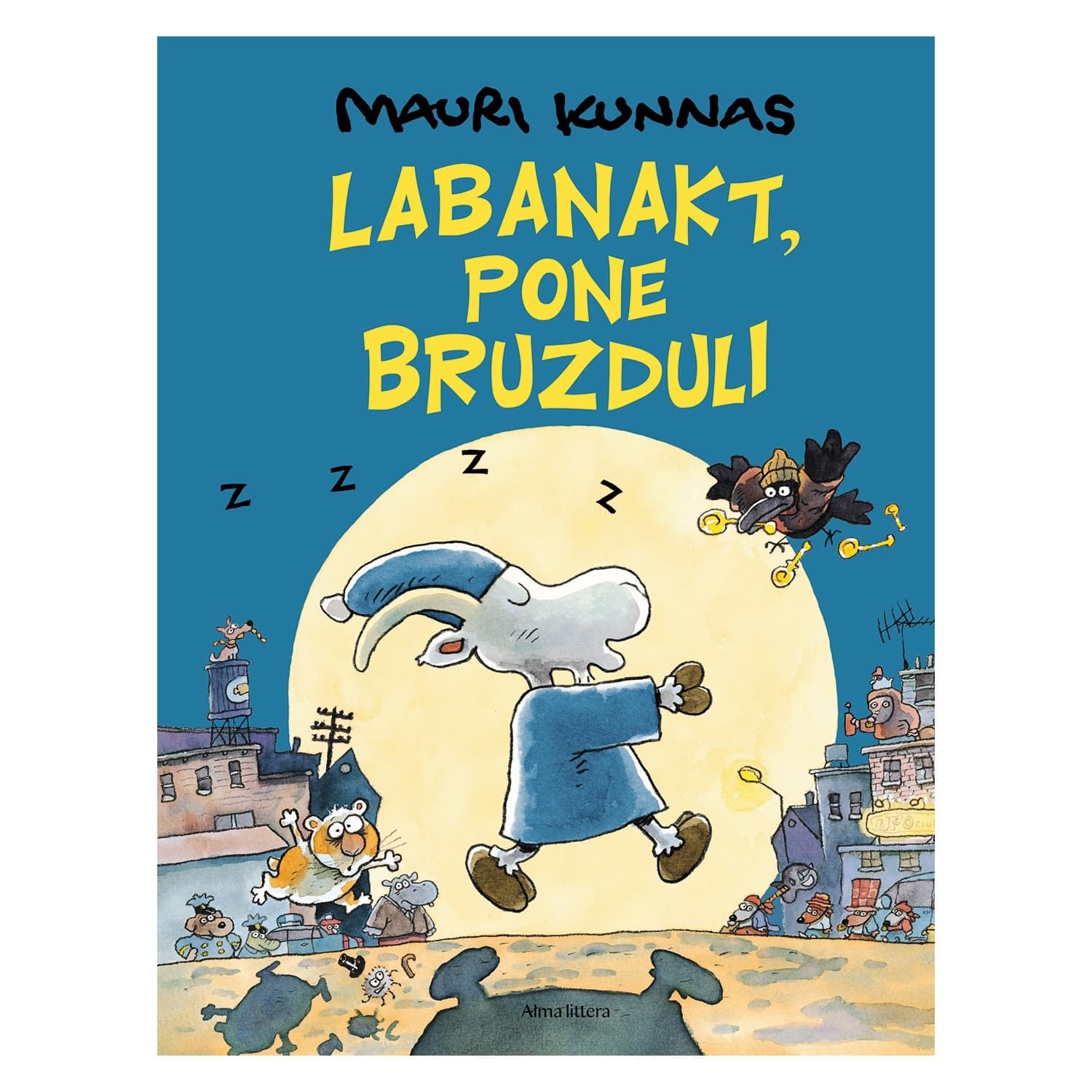 Knyga LABANAKT, PONE BRUZDULI