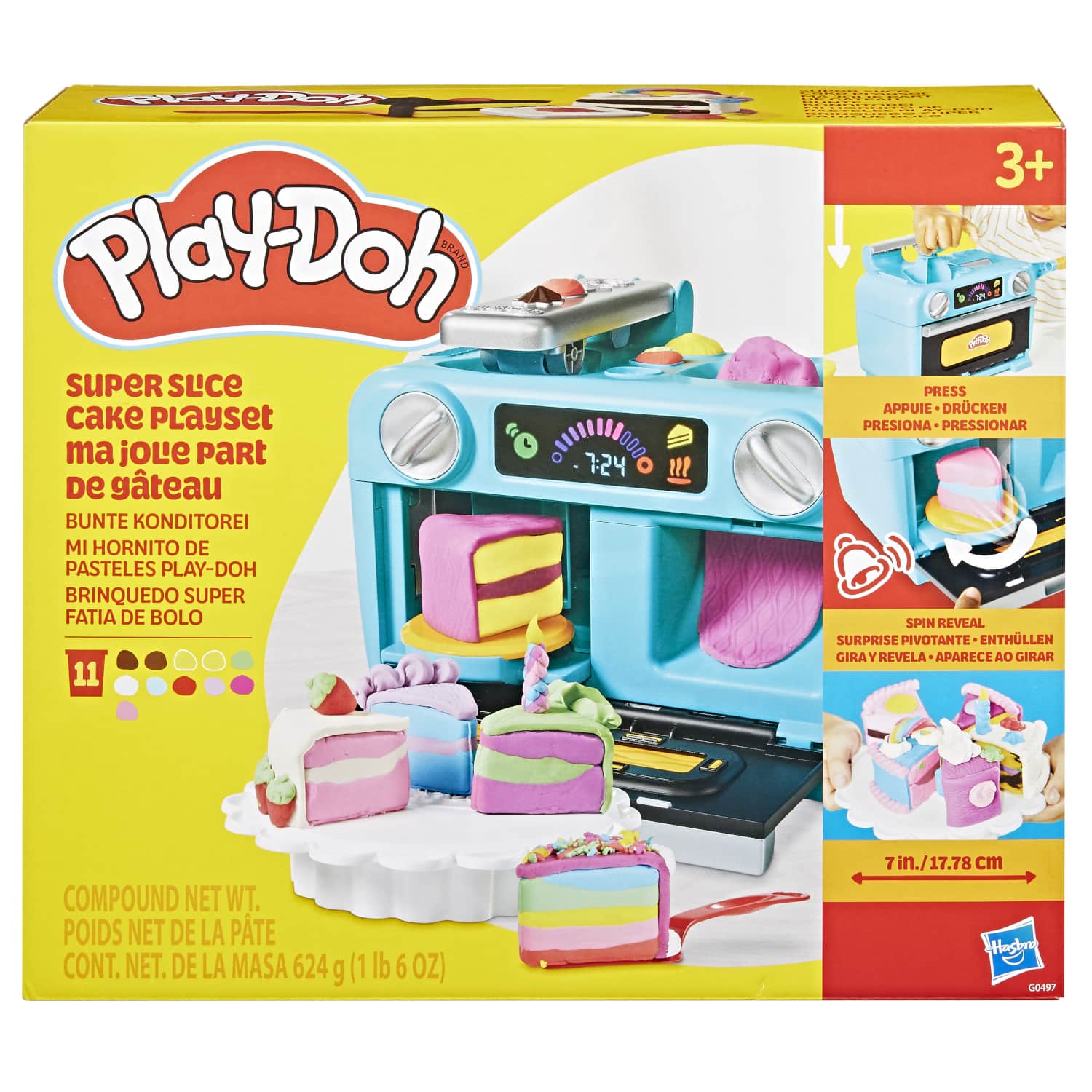 Rink.PLAYDOH SUPER SLICE CAKE G0497 AW25