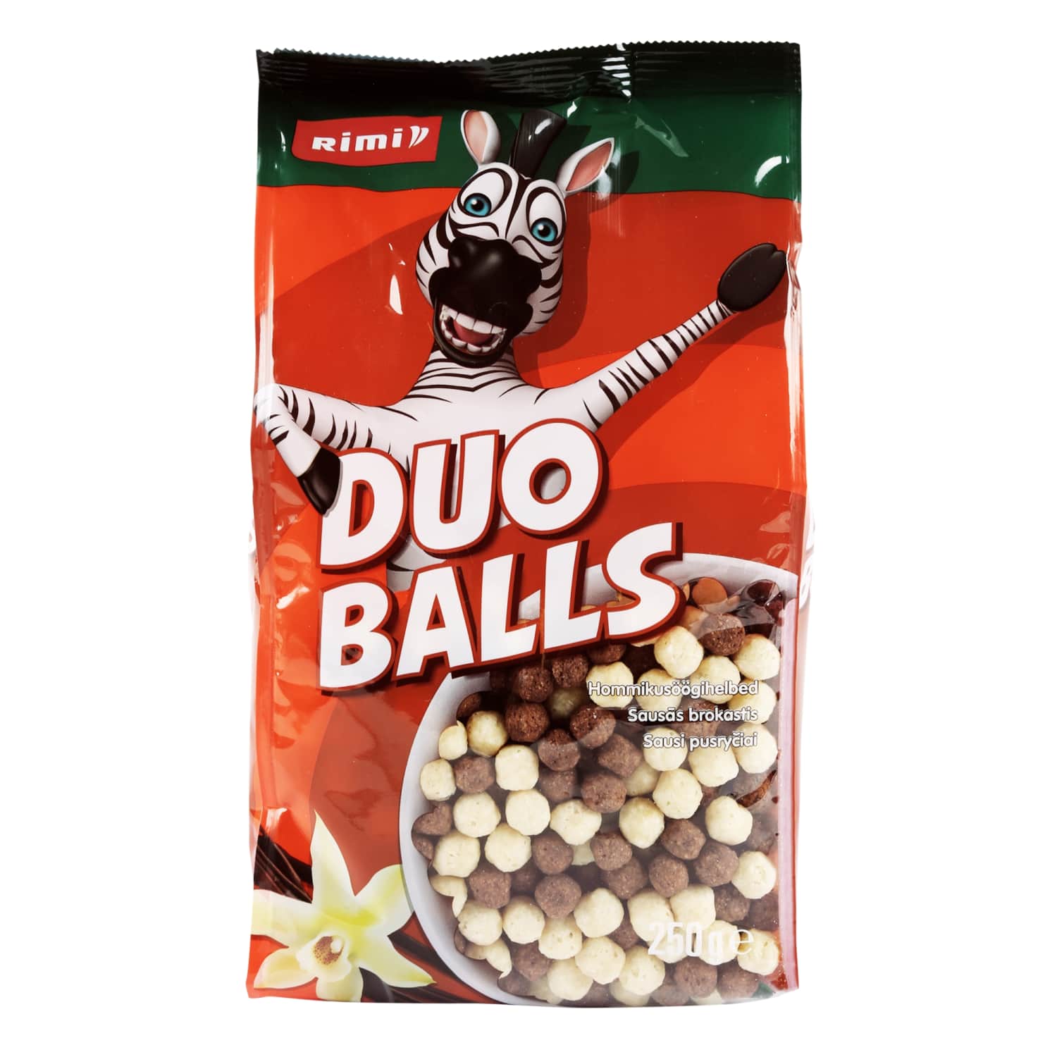 Hommikusöögihelbed Duo Balls Rimi 250g