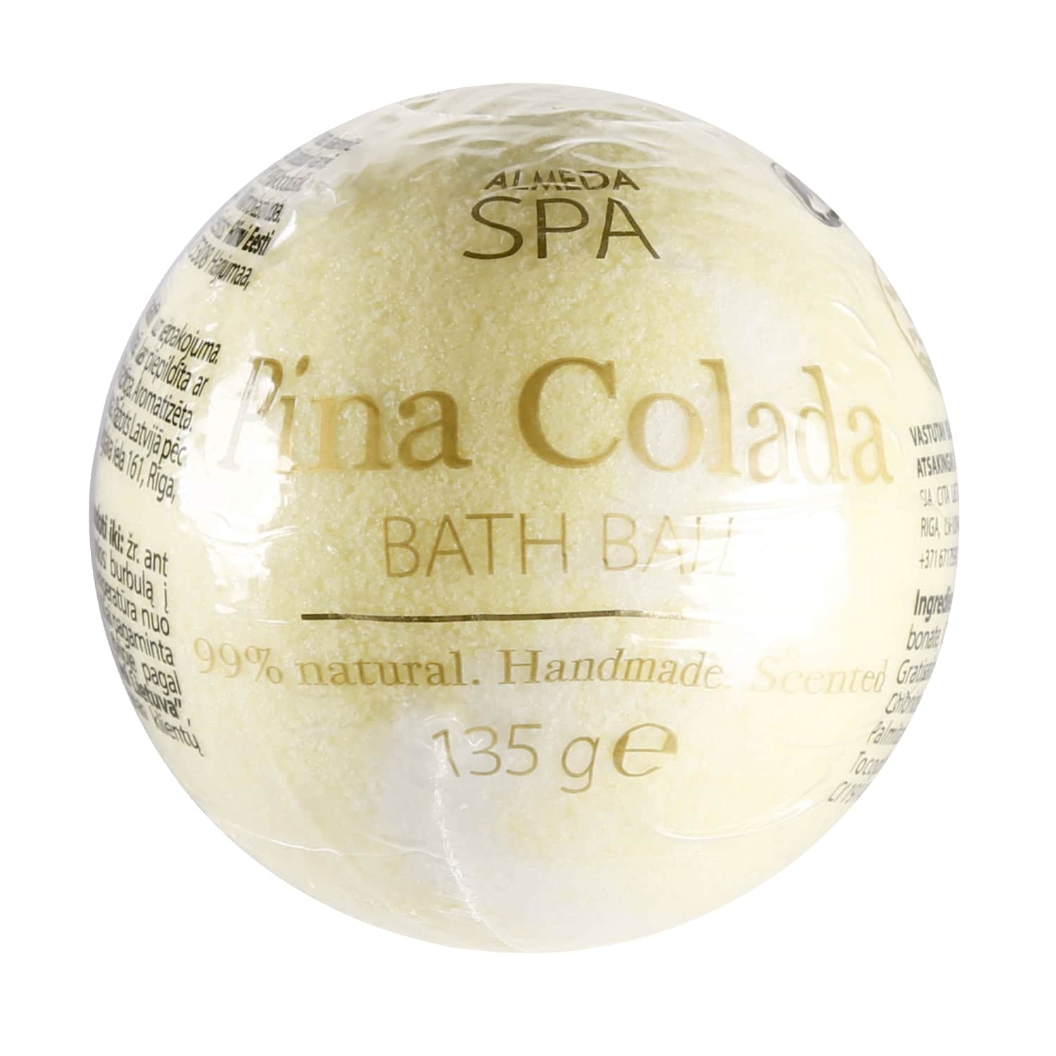 Vonios burbulas PINA COLADA ALMEDA SPA, 135 g