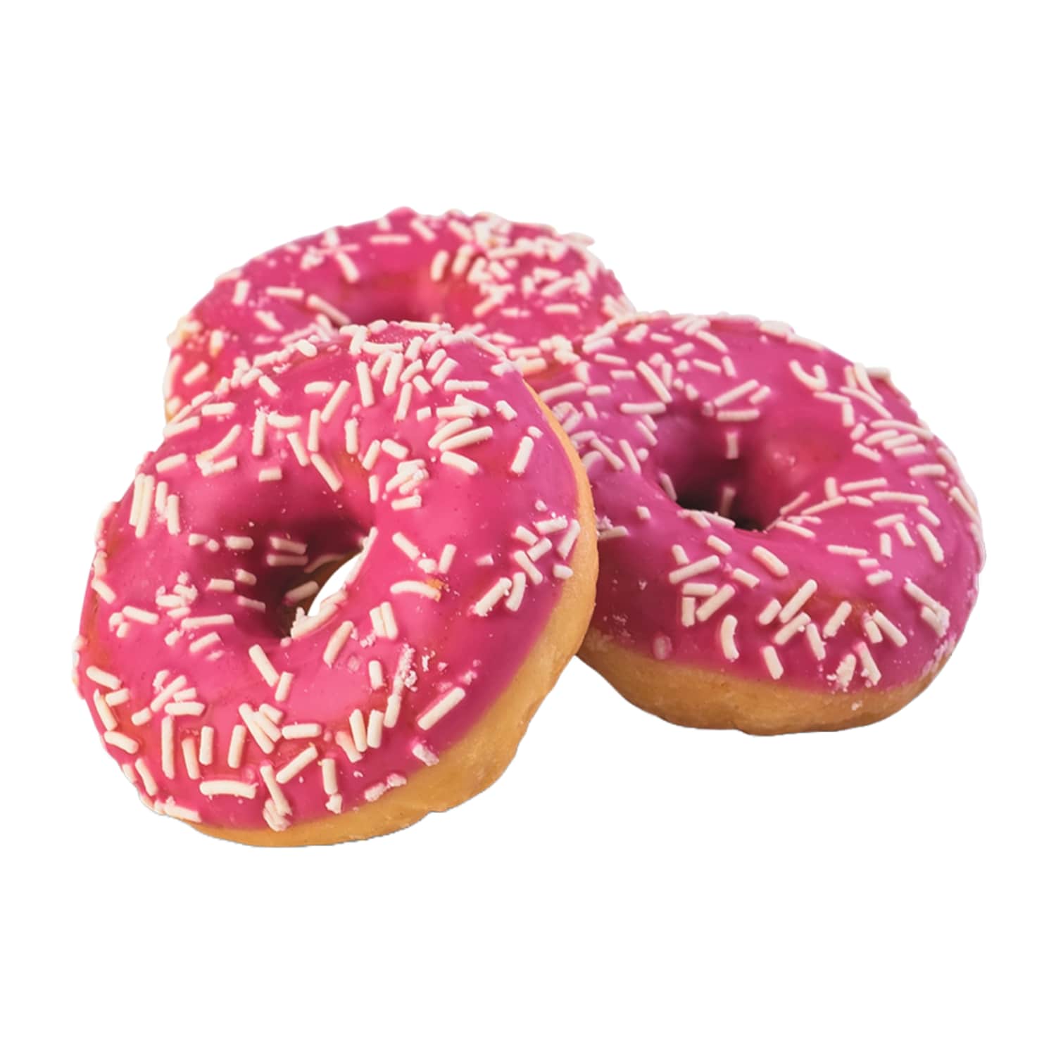 Atitirp. MINI spurga su braškių įdaru, 23 g