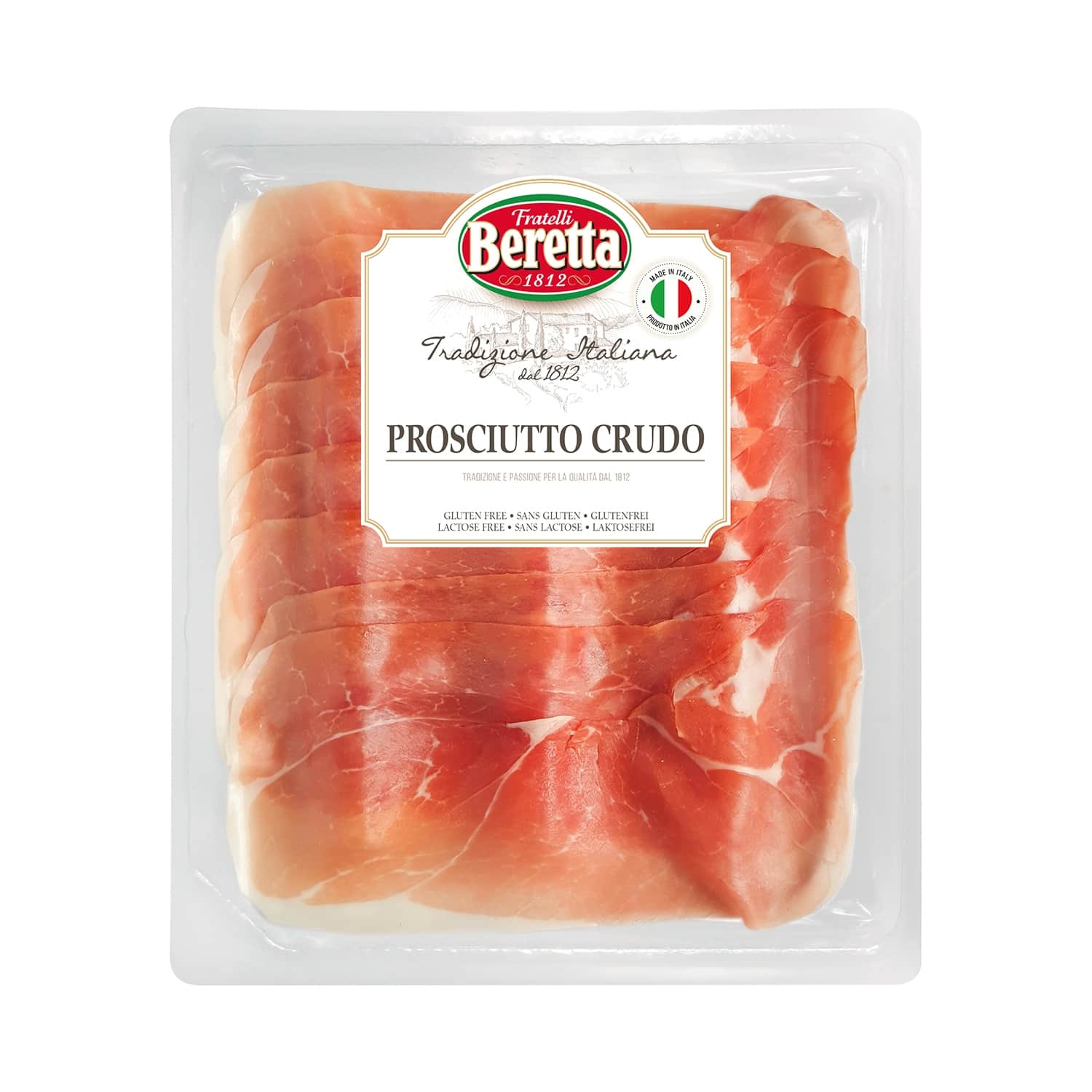Vyt. kiaulienos kumpis PROSCIUTTO CRUDO, 110g