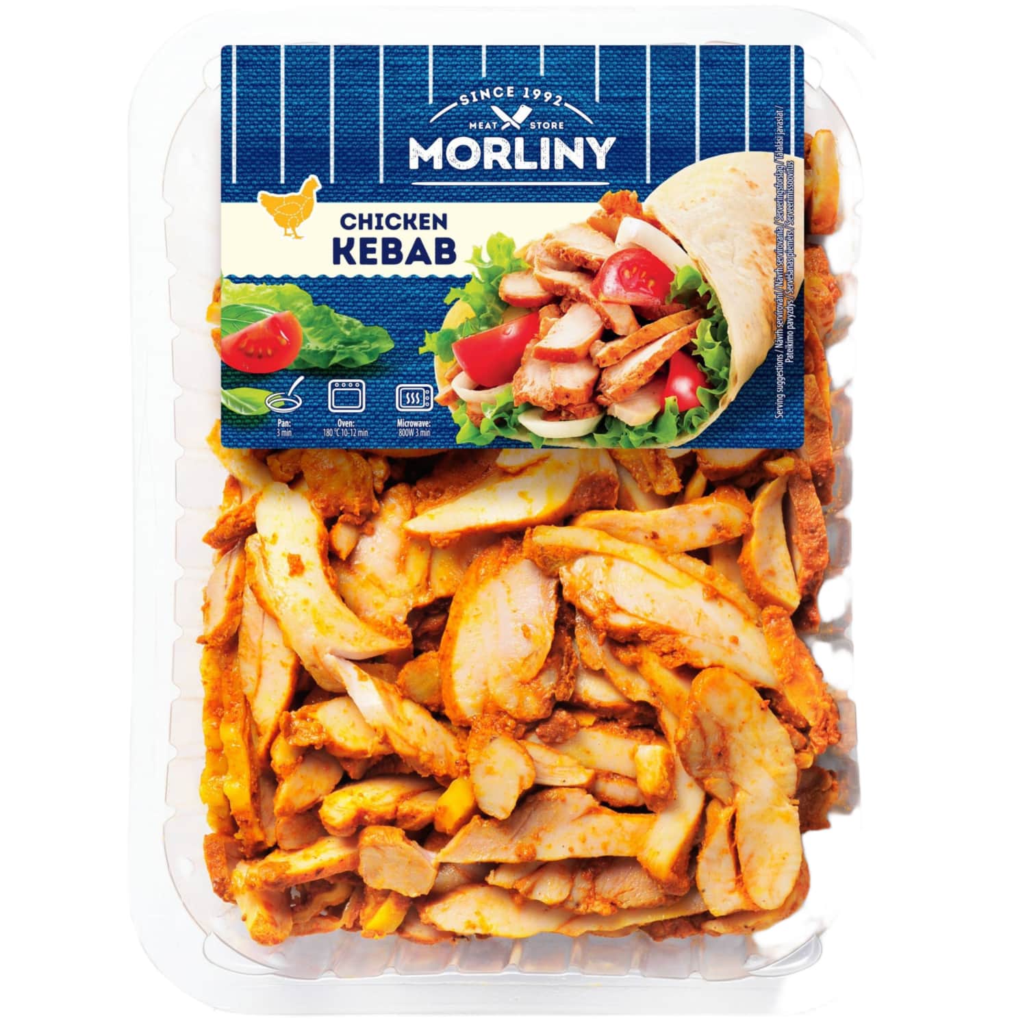 Kana kebab Morliny 350g